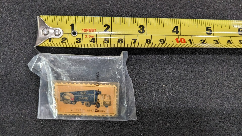 SEALED "LA FREIGHT OPERATIONS" USA STAMP COLLECTIBLE PIN 38 | eBay