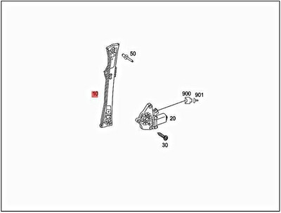 Genuine MERCEDES W221 S-CLASS W221 Window lifter 2217300146 | eBay