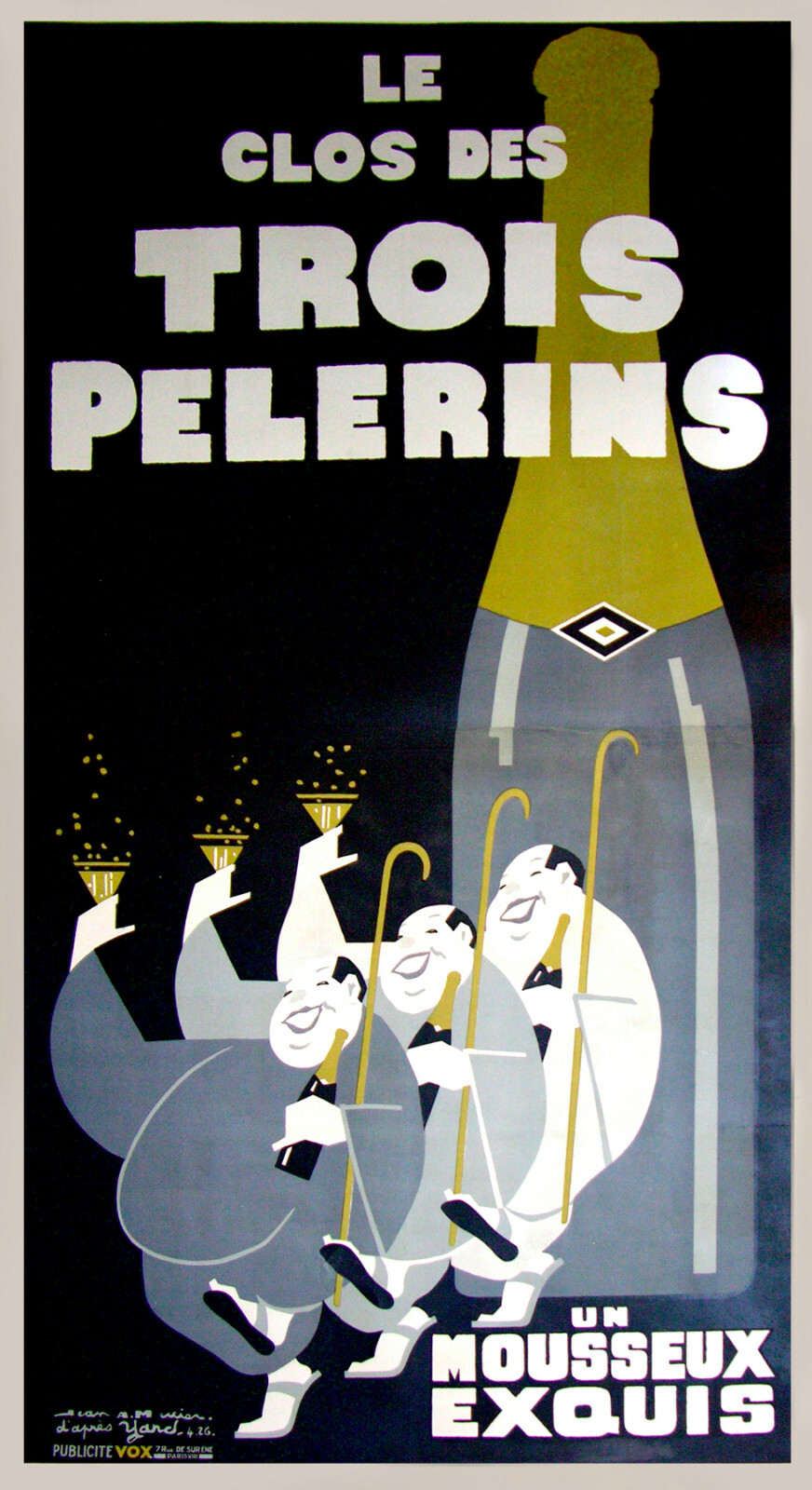 MERCIER LE CLOS DES TROIS PELERINS MOUSSEUX EXQUIS APERITIVE RARE ...