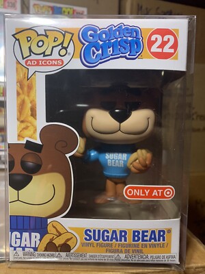 Funko Pop! #22 Sugar Bear Golden Crisp Ad Icons Target Exclusive *NEW ...