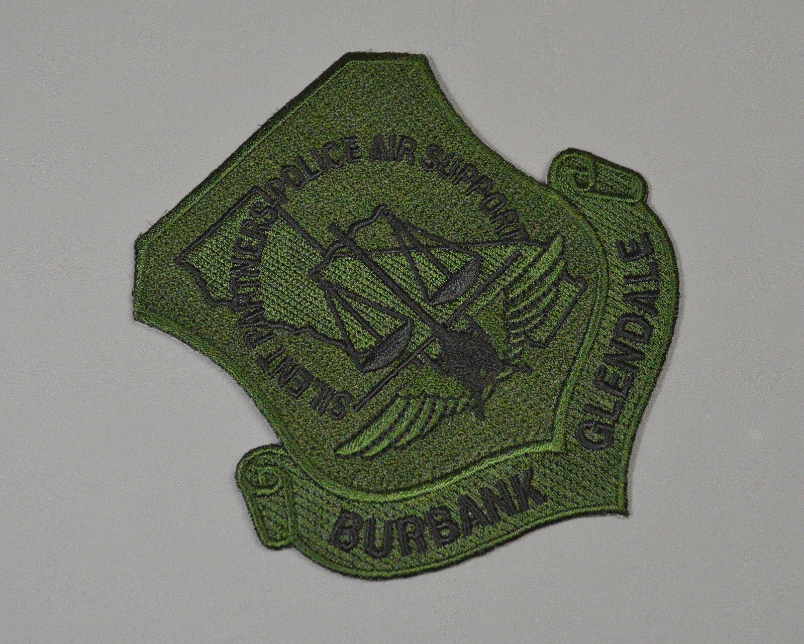 Burbank Glendale Police Air Support Subdued Patch ++ Mint CA | eBay