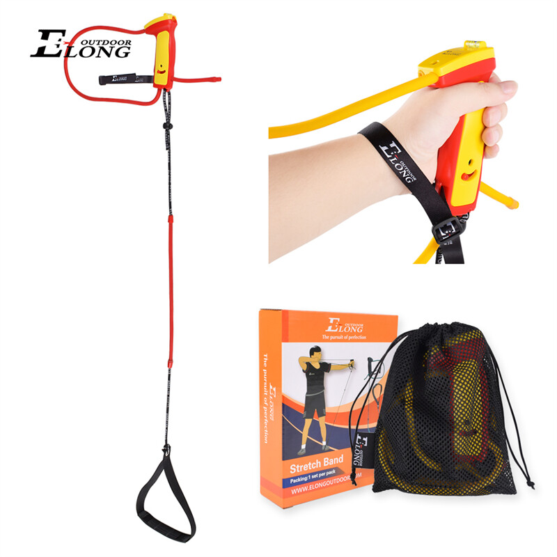 Archery Bow Trainer Archery Strength Training Stretch Band Exerciser ...