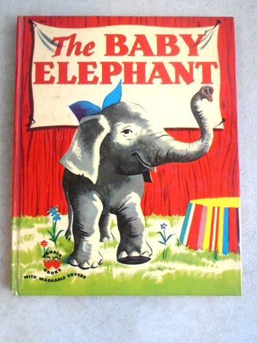 1950 WONDER BOOKS THE BABY ELEPHANT BENJAMIN BREWSTER HC BOOK | eBay
