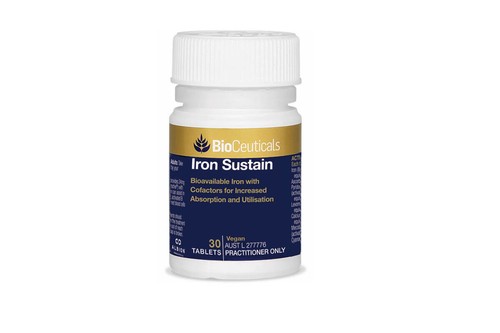 BioCeuticals Iron Sustain Bioavailable incl Vitamin B & C Pregnancy ...