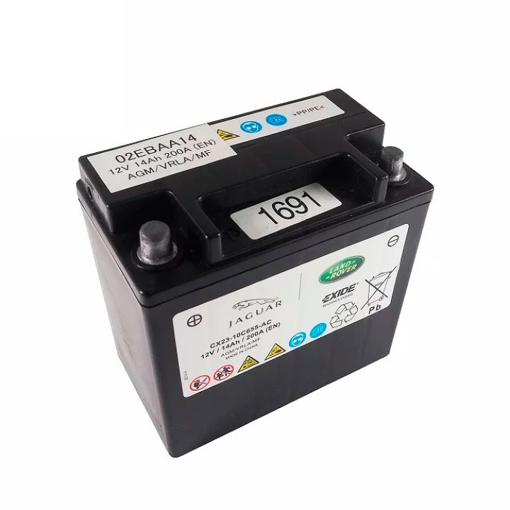 LAND ROVER AUXILIARY BATTERY RANGE LR4 RR SPORT EVOQUE LR176847 ...