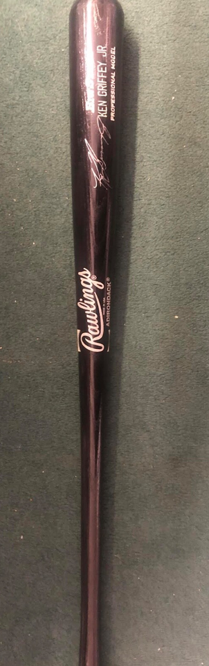 KEN GRIFFEY JR. AUTOGRAPHED BAT RAWLINGS BIG STICK SEATTLE MARINERS ...