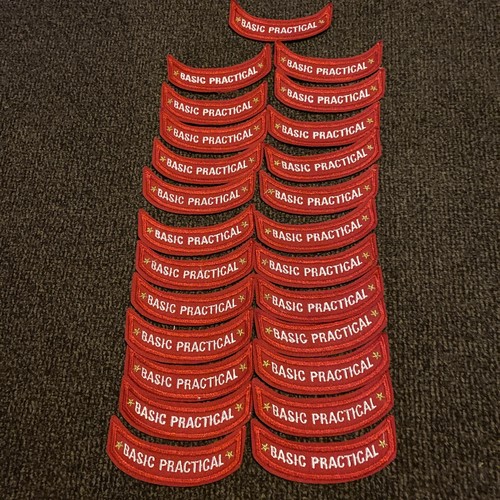 Vtg Lot Of 25 NRA BASIC PRACTICAL Iron On Rocker Tab Patches | eBay