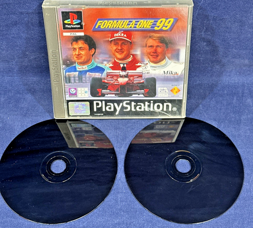Sony PlayStation 1 Ps1 Game Formula One 99 Boxed With Manual and Demo ...