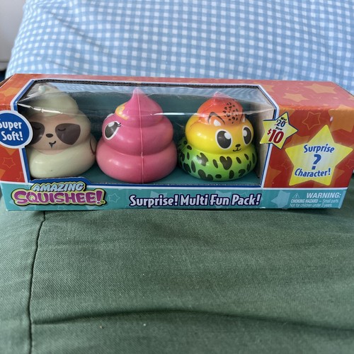 Super Soft Squishee Multi Fun Pack With Surprise Character | eBay
