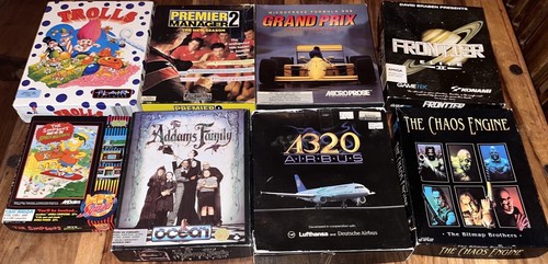 Vintage AMIGA Games Bundle X 19 - TESTED | eBay