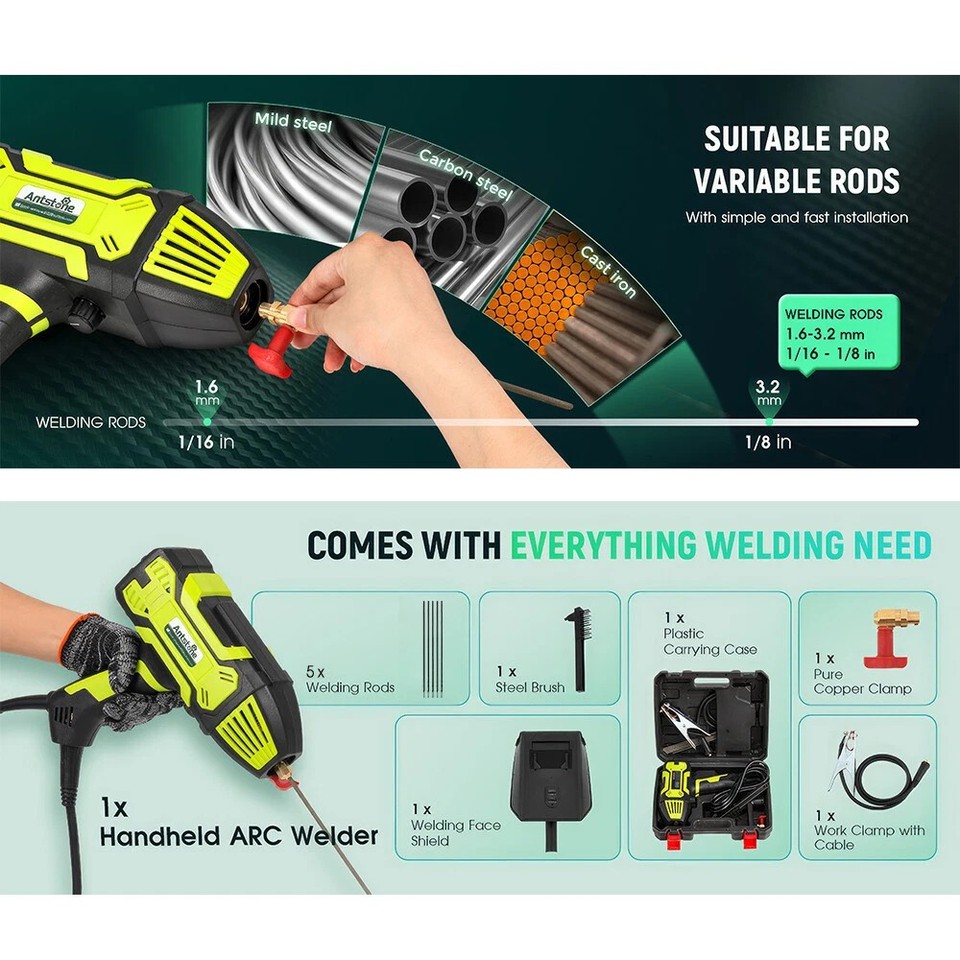 Automatische Schweißpistole Tragbares Einhand Inverter Schweißgerät ...