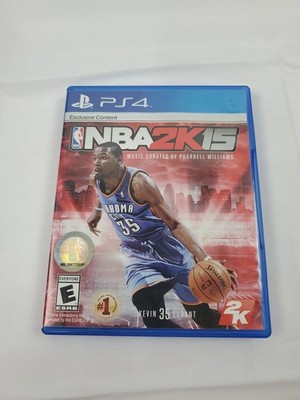 NBA 2K15 Sony Playstation 4 PS4 Basketball CIB Video Game Rated E Disc ...