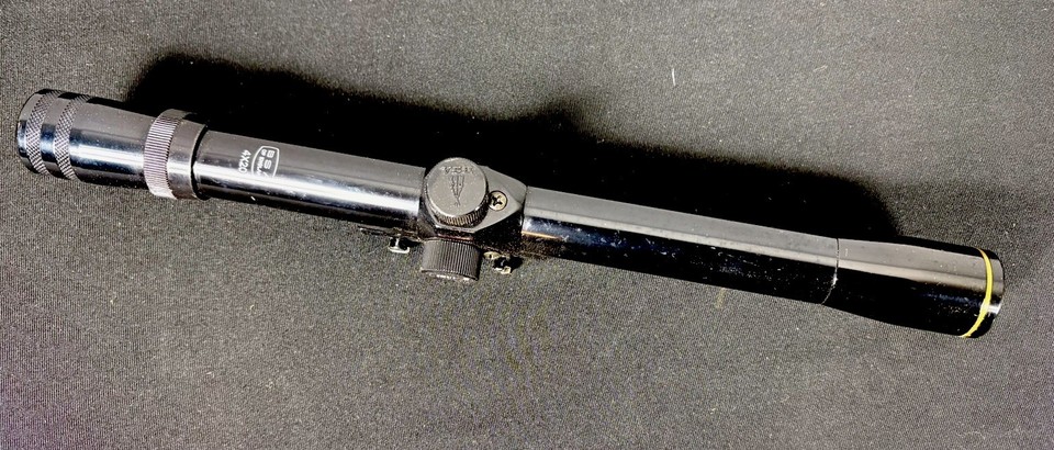 Vintage BSA England 4x20 Air Rifle Scope Sight With Mount - Japan | eBay UK