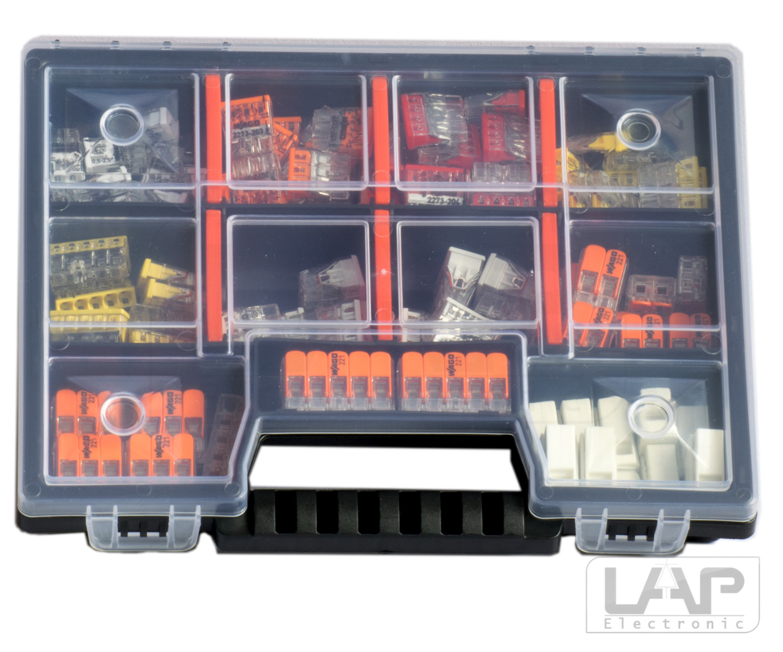 Wago Assortment Box Set Variobox Wagoklemmen Lever Clamps | 120 Pieces ...