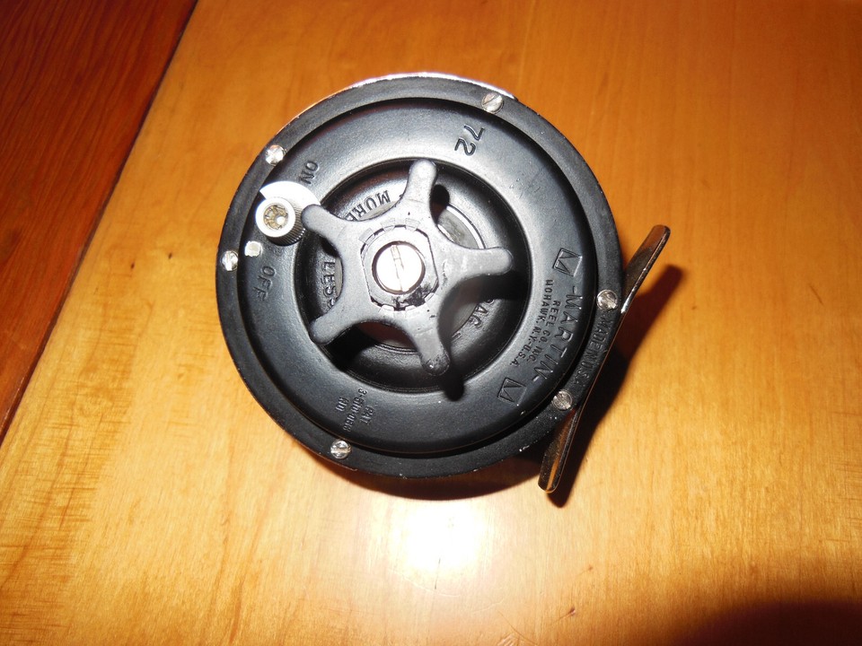 Martin 72 fly reel Vintage 3:1 retrieval with Star drag. Amazing ...