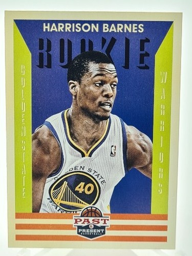 Harrison Barnes 2012-13 Panini Past & Present Rookie #195 Warriors RC ...