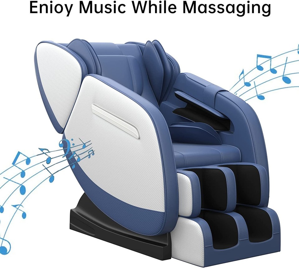 Real Relax Full Body Electric Shiatsu Massage Chair Zero Gravity ...