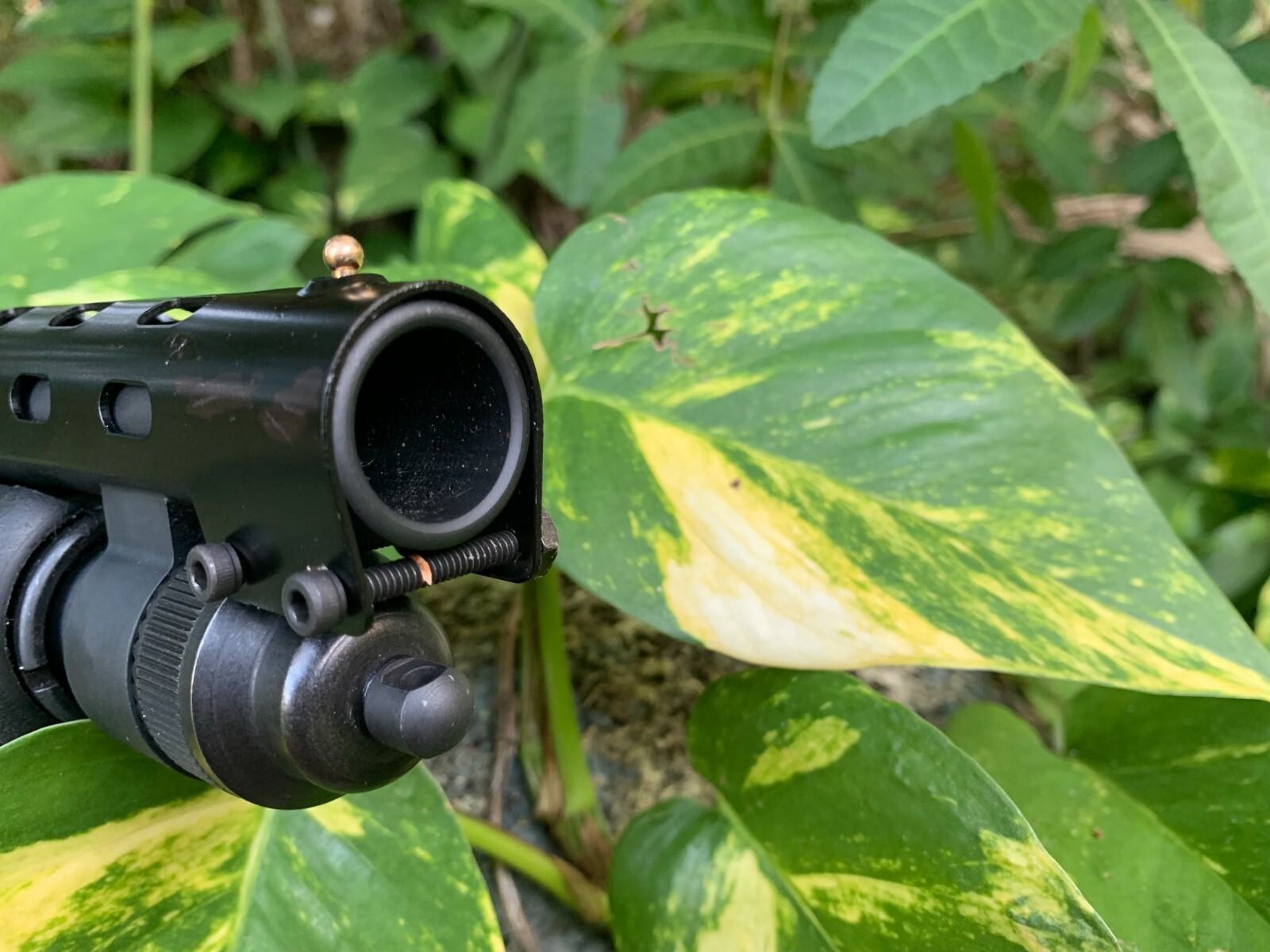 (BATTLE WORN) MOSSBERG 590 SHOCKWAVE Tactical Steel HEAT SHIELD 12 and ...