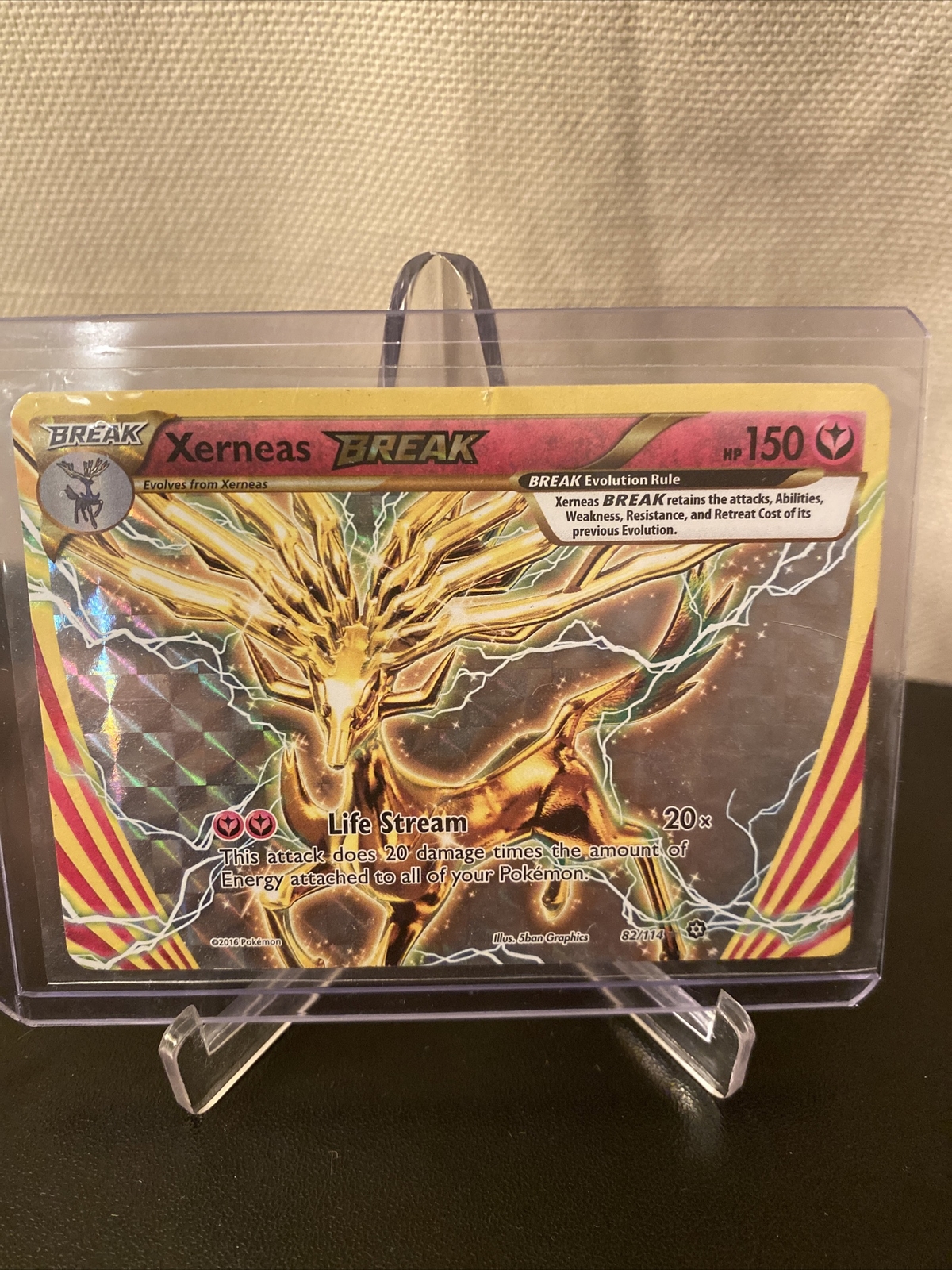 Pokemon Xerneas BREAK 82/114 Holo Rare Steam Siege NM | eBay