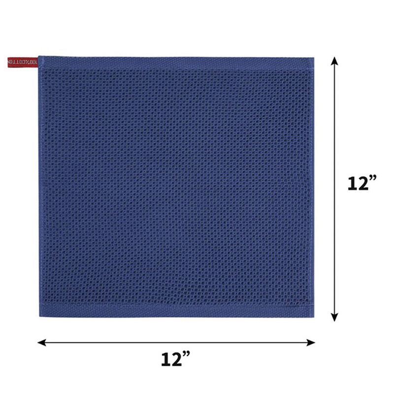 Cleaning Cloth Household Strong Absorbent Rag Waffle Cotton Kitchen Tow ...