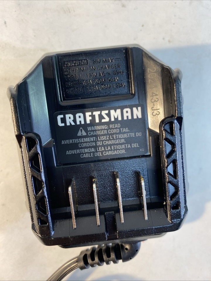 Craftsman V20 OEM 20v Volt Lithium-Ion Battery Charger CMCB101 | eBay