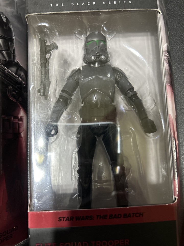 Set Of 2 STAR WARS The Black Series Elite Squad Troopers 6” Scale The ...