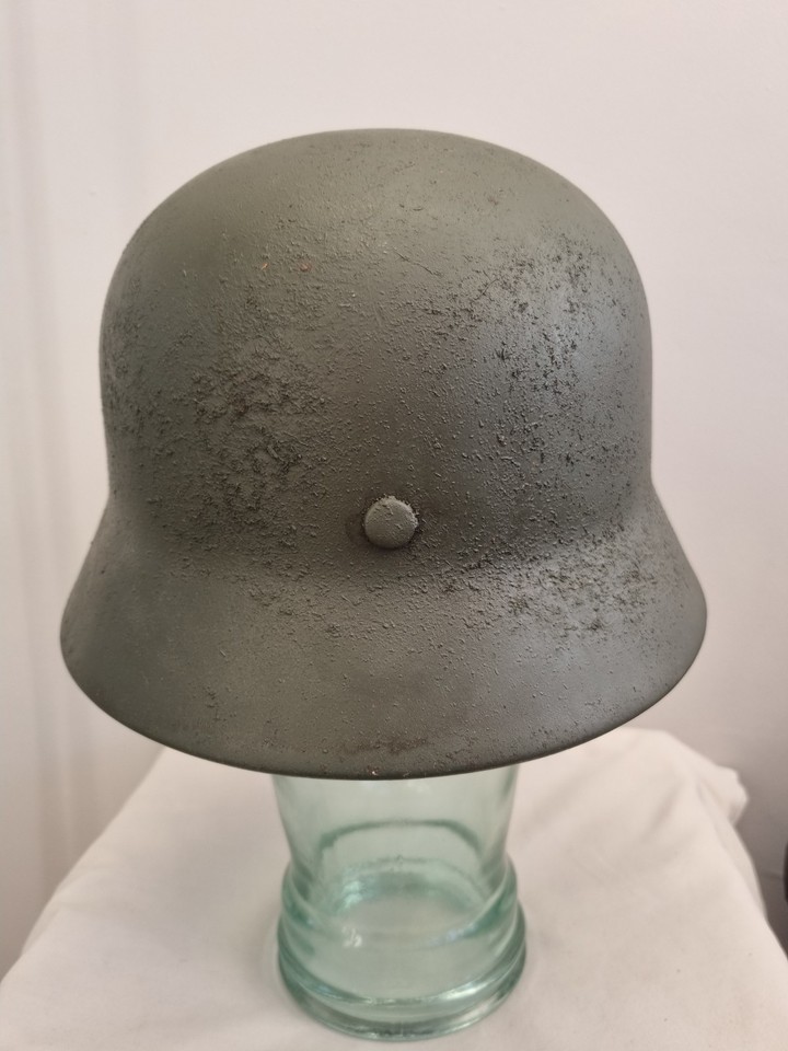 Early German M40 Combat Helmet WW2 Era | eBay UK