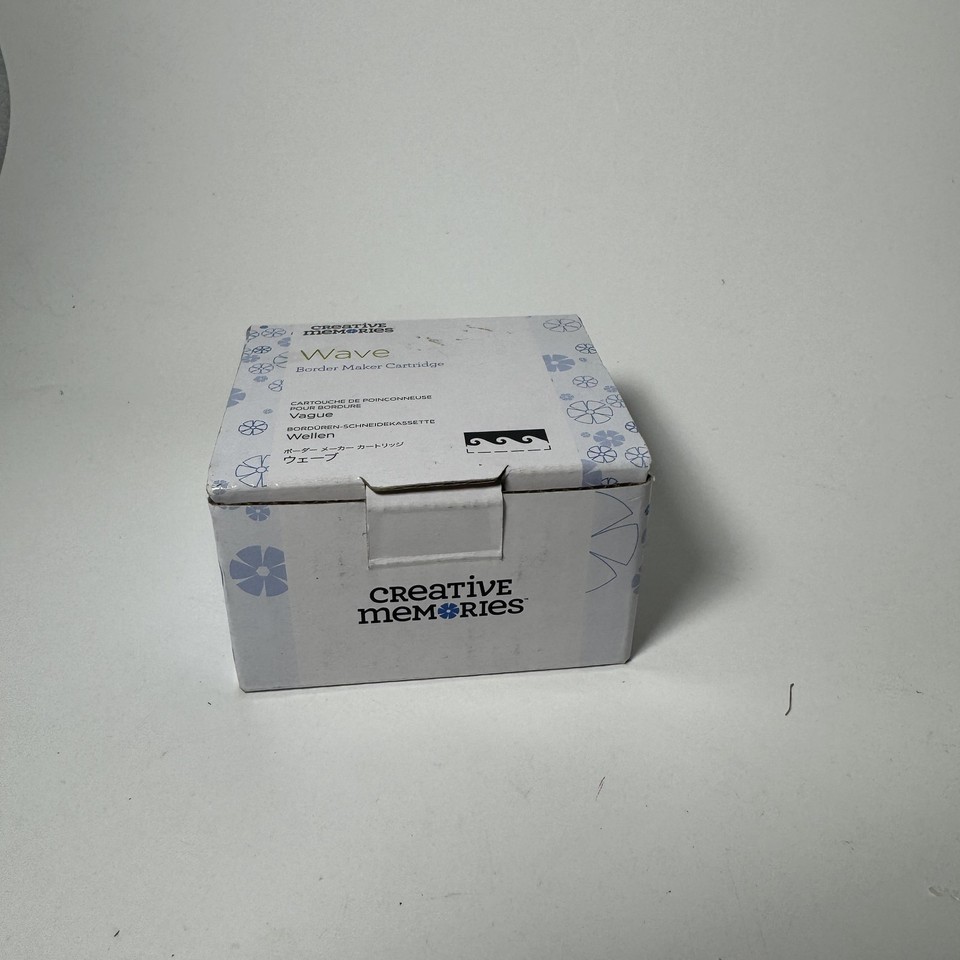 Creative Memories Wave Border Maker Cartridge Craft Punch Blue ...