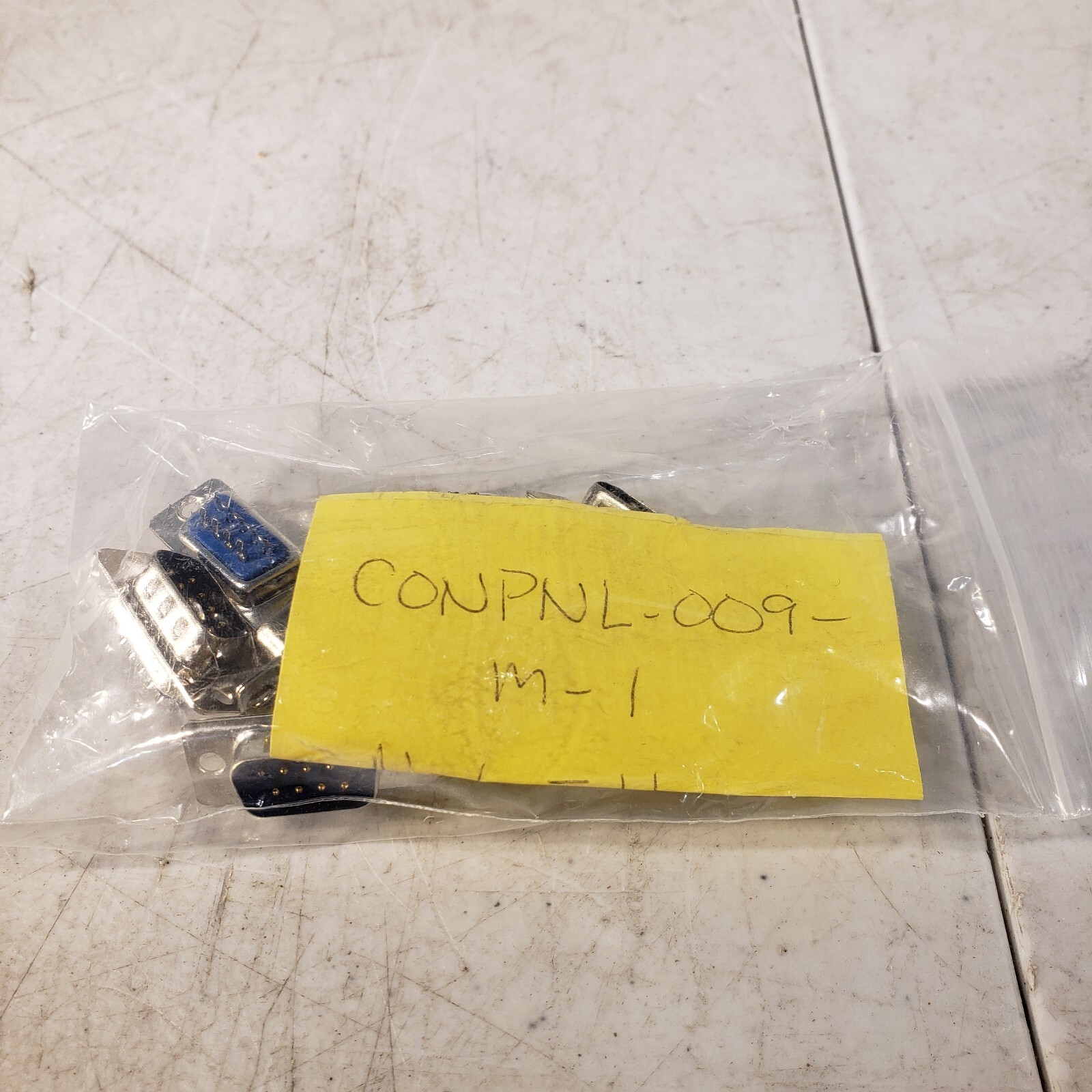 *Pack Of 11* D-Sub 9 Pin Male Connectors DE-9 DB-9 Type Blue/Black DB9 ...