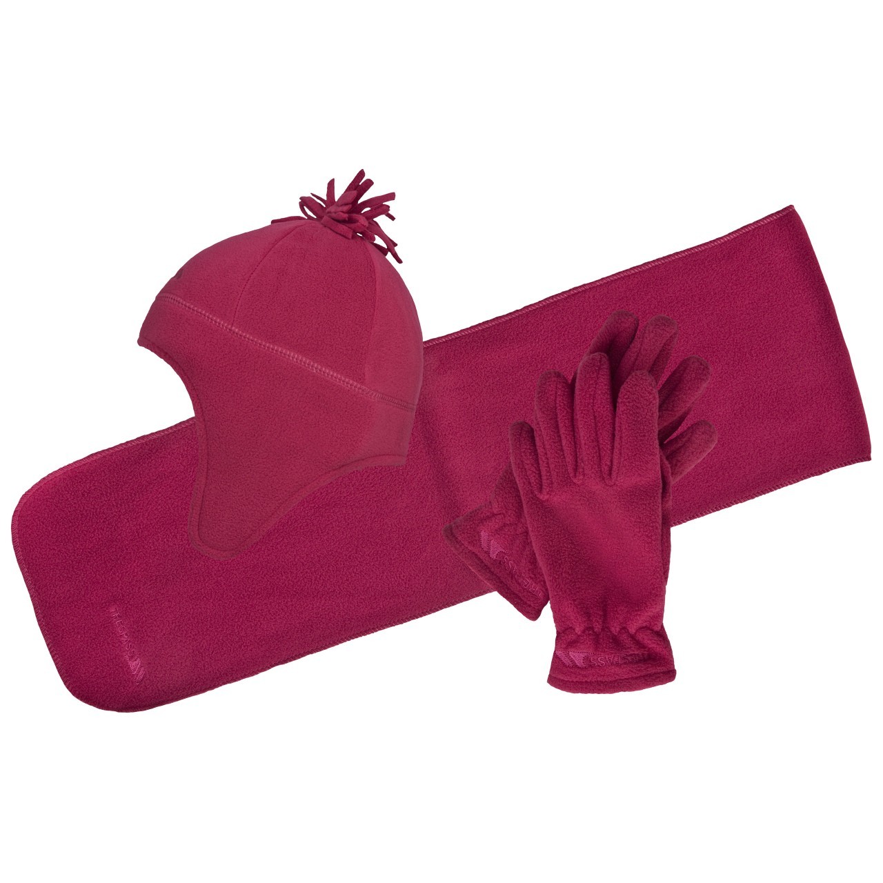 TRESPASS KIDS BOYS OR GIRLS HANSEL HAT GLOVE AND SCARF SET 2-10 YEARS ...