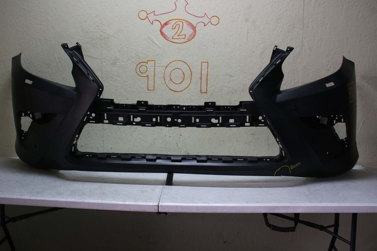 2014 2021 LEXUS GX460 FRONT BUMPER COVER WITH SENSOR HOLES | eBay