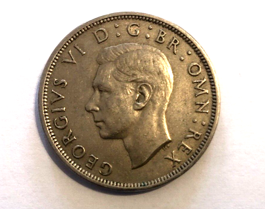 Half A Crown King George VI 1948 Coin England UK | eBay