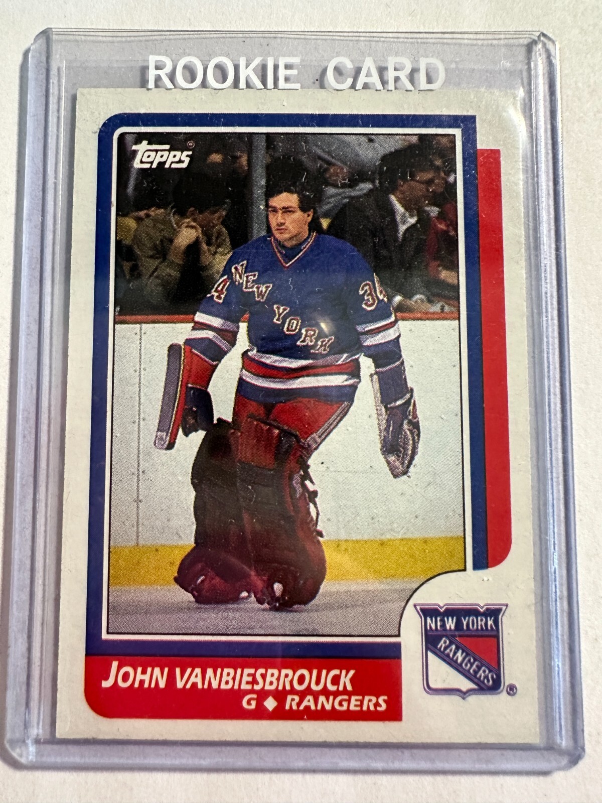 K90,014 - 1986-87 Topps #9 John Vanbiesbrouck DP RC | eBay