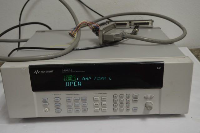 Keysight Agilent 34980A Multifunction Switch Measurement Unit for sale ...