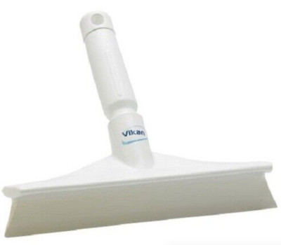 NEW! VIKAN WHITE TABLE SQUEEGEE 71255, 10" FOOD PREPARATION SURFACE ...