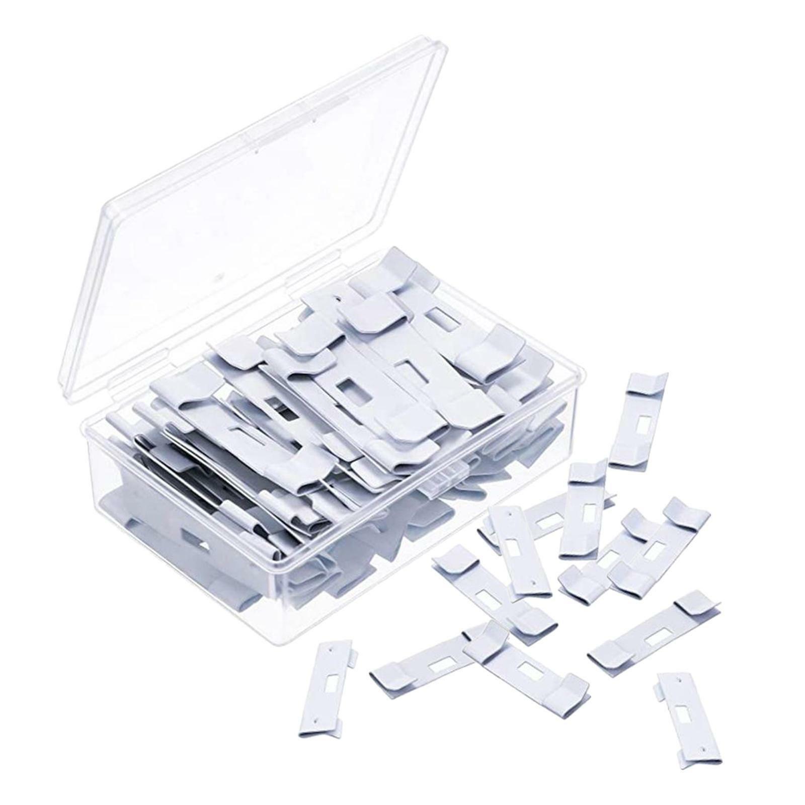 12pcs Vertical Blind Vane Slat Saver DIY Repair Clips Tabs Fix Broken ...
