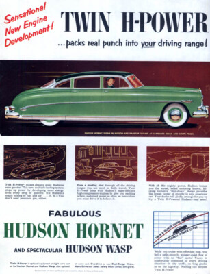 Packs real punch in your driving range Hudson Twin H-Power Hornet ad ...