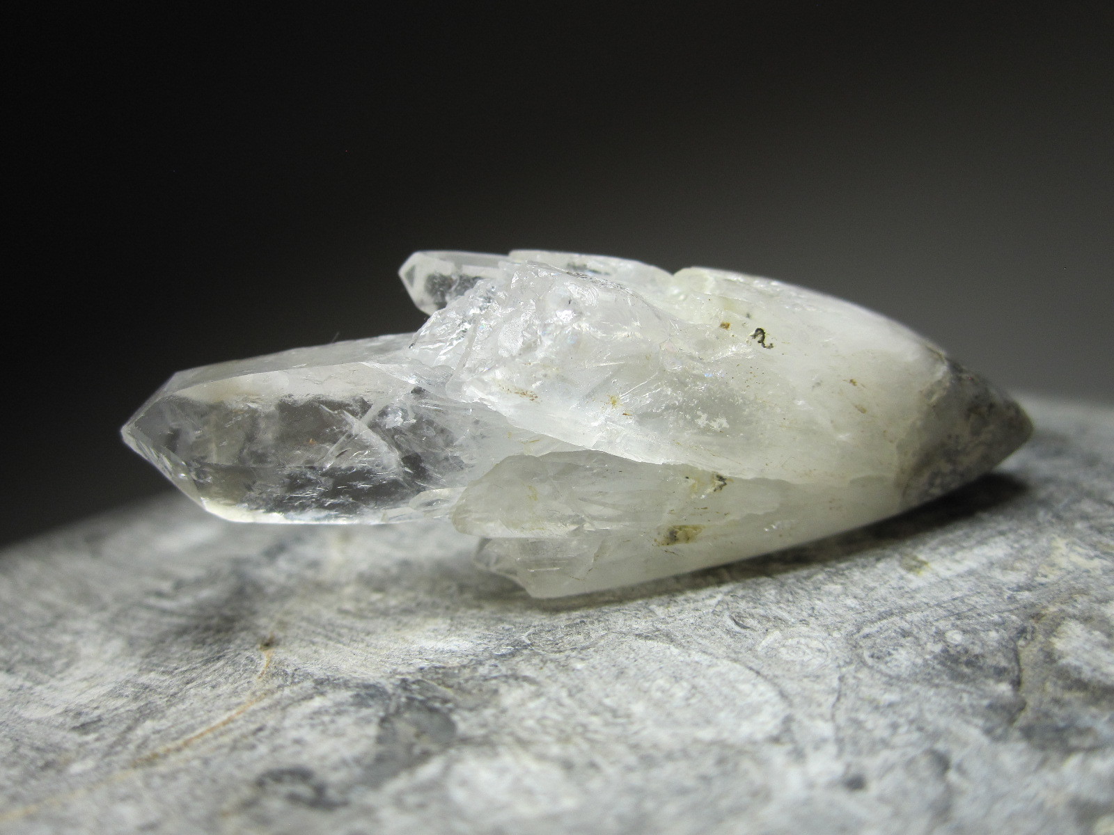 Colorless Quartz Terminated Crystal Gemstone Cab or Bead or Mineral ...