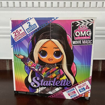 LOL Surprise OMG Movie Magic Starlette Fashion Doll with 25+ Surprises ...