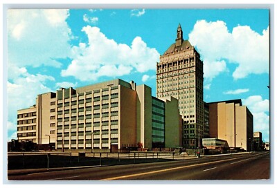 c1960 Roadside View Kodak Tower Building Rochester New York NY Antique ...
