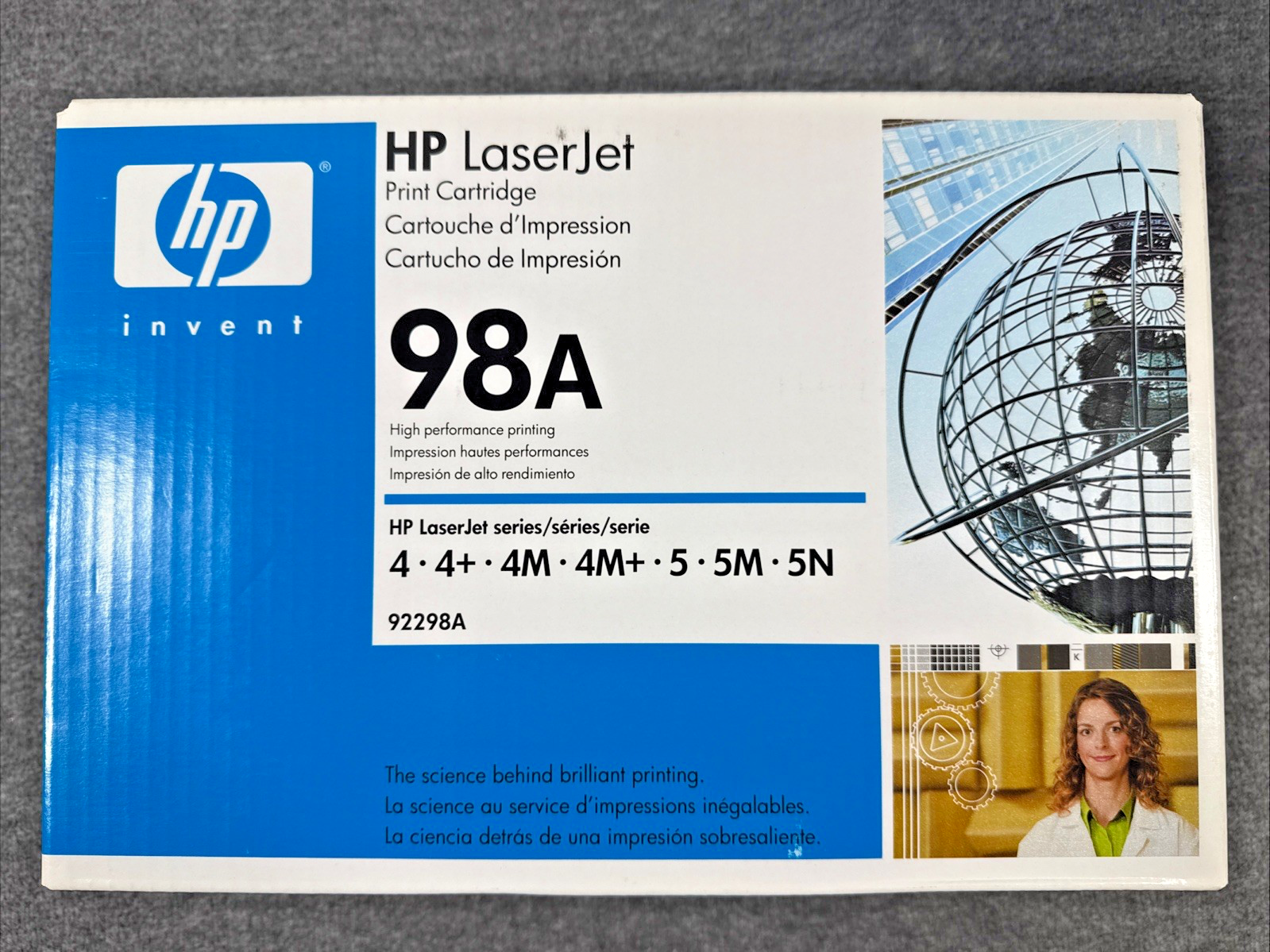 Genuine OEM HP 98A Black Toner Cartridge 92298A - Brand New Sealed | eBay