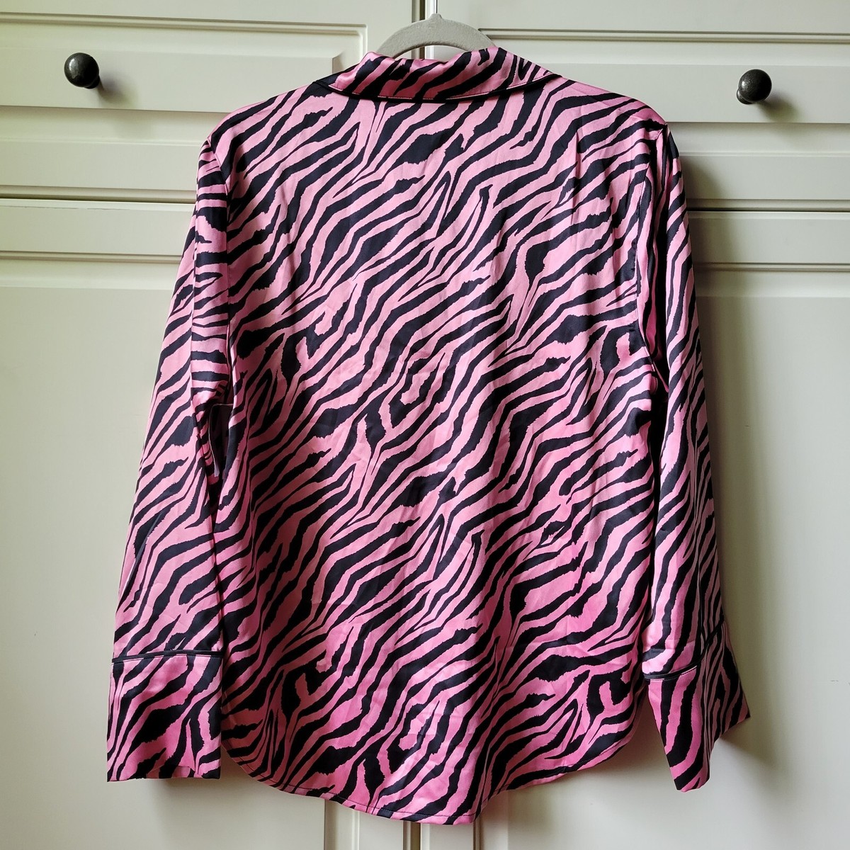 Pink Zebra Print Roses