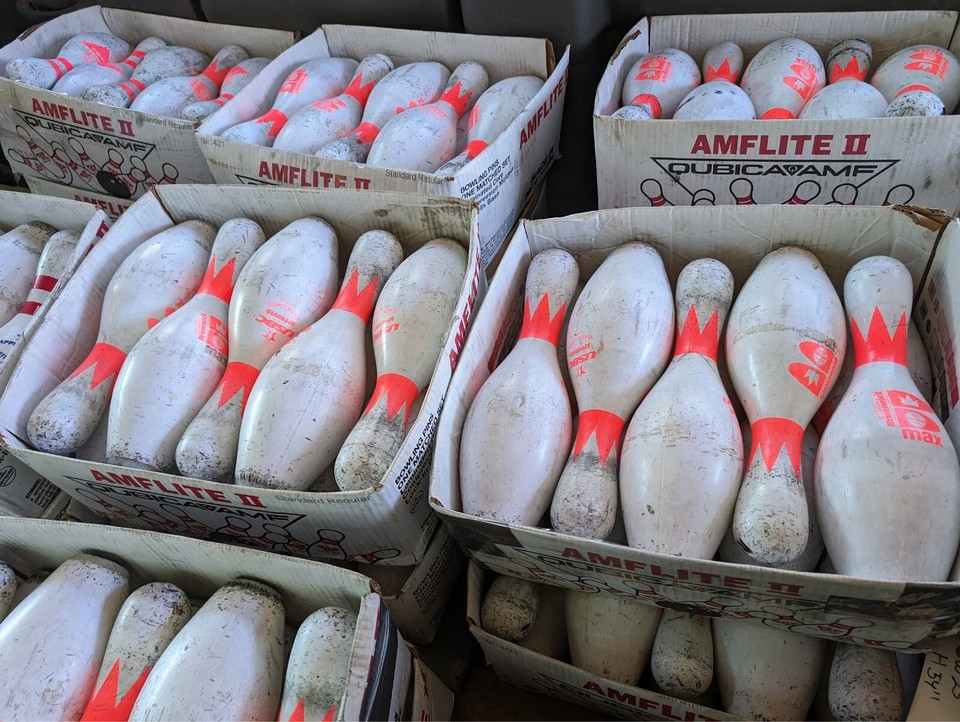 Bowling Pins Brunswick Max Used Pins | eBay