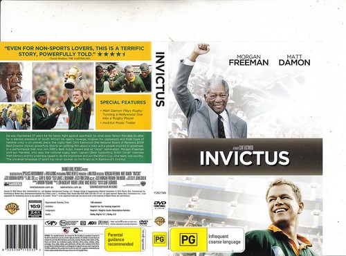 Invictus-2009-Morgan Freeman-Movie-DVD | eBay