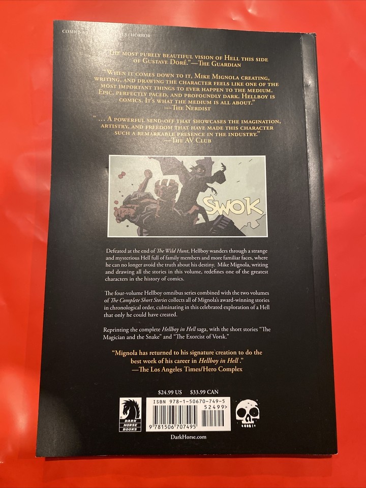 Hellboy Omnibus Volume 4: Hellboy in Hell (Hellboy in Hell Omnibus ...
