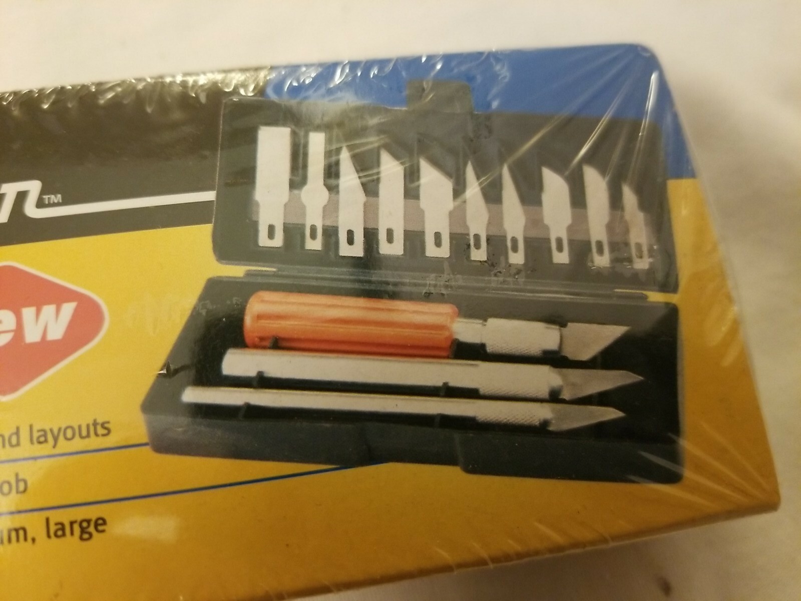 Gordon 13piece Precision Knife Set NEW Etching, Scribing, Aluminum ...