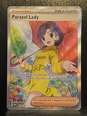 Pokémon TCG Parasol Lady Paradox Rift 238/182 Holo Ultra Rare | eBay