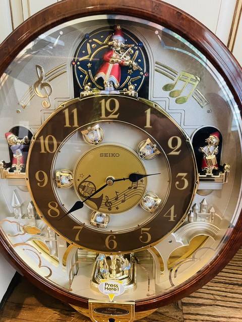 Seiko QXM554BRH Musical Clock for sale online | eBay