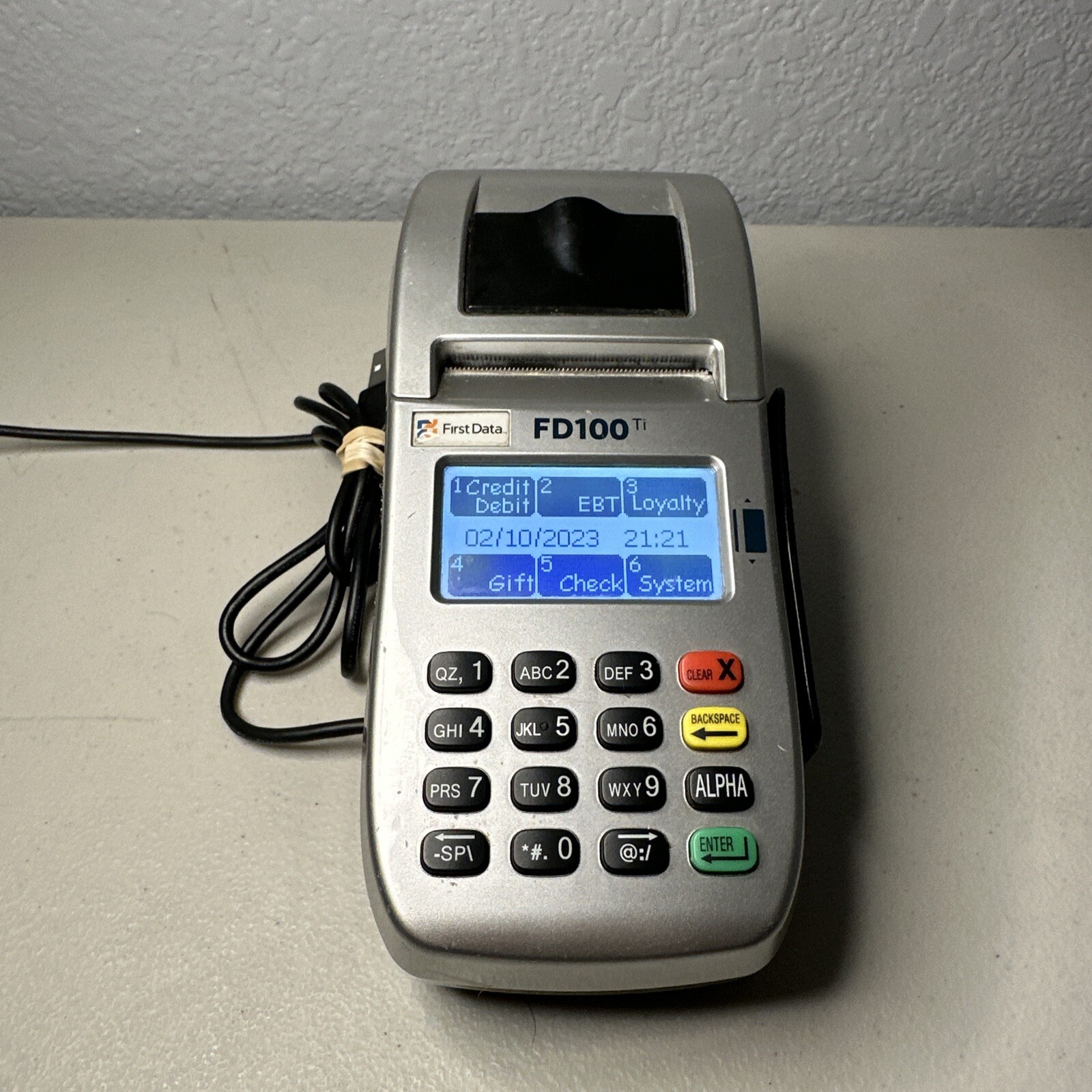 First Data Fd100ti Terminal