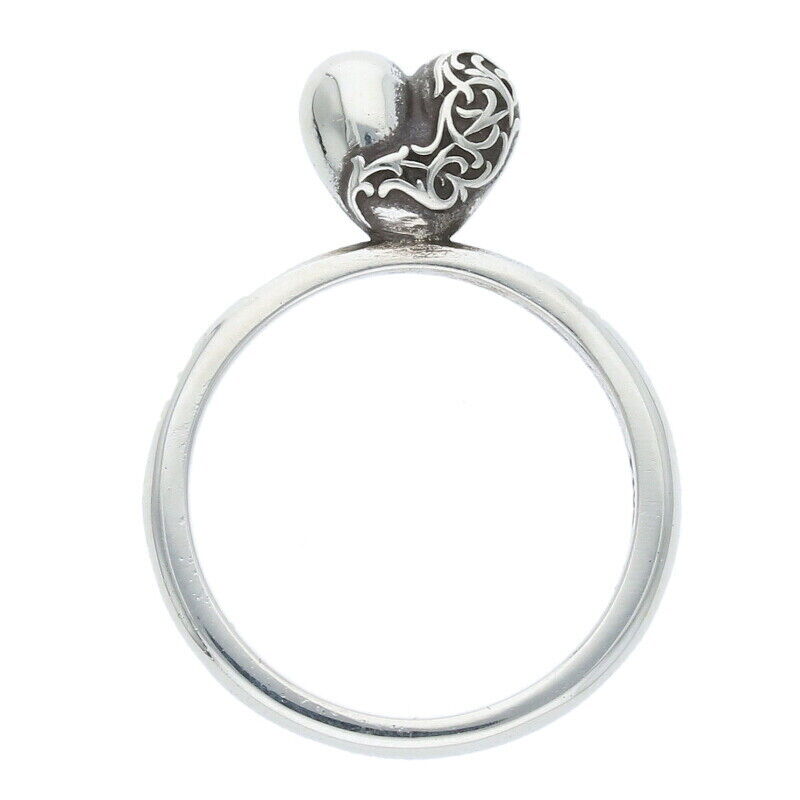 Chrome Hearts US 3.25 Silver Bubble Gum Ring 1.80g with Chrome Hearts US 3.25 Silver Bubble Gum Ring 1.80g with
